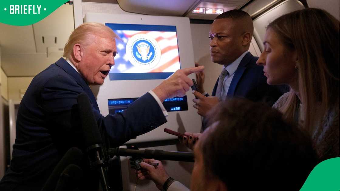 White House Explains Why Donald Trump Called Female Reporter ‘Piggy’, Sparks Mixed Reactions ...