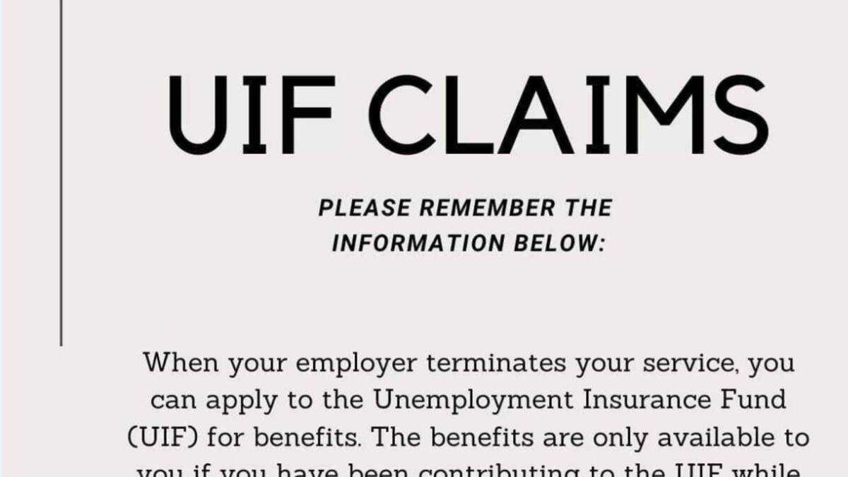 UIF claims: The complete guide to claiming UIF in South Africa 2024 ...