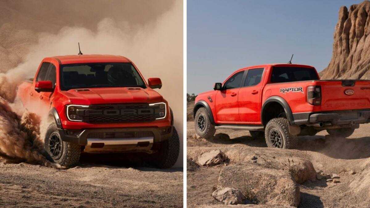 Watch the New Ford Ranger Raptor Twin Turbo V6 With 292kW in Action ...