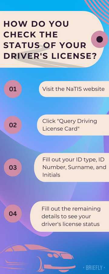 How to check your driver's license status online in South Africa ...