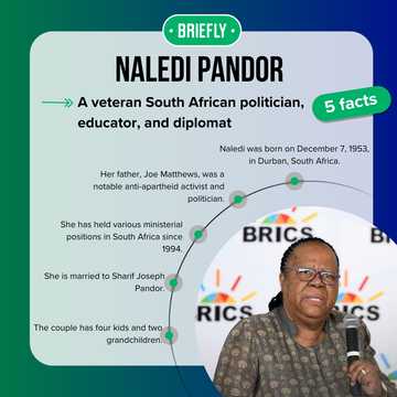 Naledi Pandor’s bio: Age, family, husband, education, career, religion ...