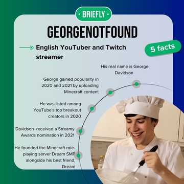 GeorgeNotFound: Age, biography, career, and net worth - Briefly.co.za