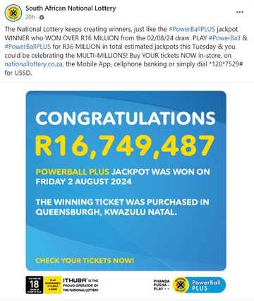 Halala!: Two South Africans Become Instant Millionaires After Winning Lotto Jackpots - Briefly.co.za