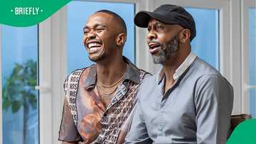 Lucas Radebe Learns TikTok Dance From Influencer Son Primo, Fans in ...