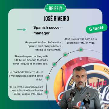 Who is José Riveiro? Meet the Orlando Pirates head coach - Briefly.co.za