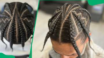 Stylish cornrows for men in 2024: Trendy looks to stand out - Briefly.co.za