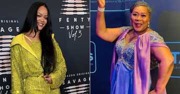Connie Chiume Spotted With Rihanna at ‘Black Panther: Wakanda Forever ...