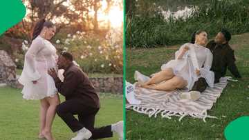 “Found Myself Screaming”: Gogo and Mo Announce Pregnancy With Stunning ...