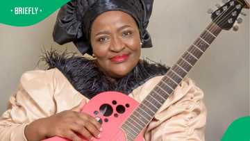 Gospel Singer Lusanda Mcinga Accepts the Lifetime Achievement Award in ...