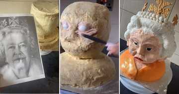 Talented Baker Pays Tribute to Queen Elizabeth With Special Cake, Peeps ...