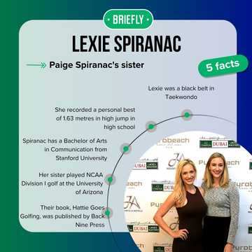 Who is Lexie Spiranac? Get to know Paige Spiranac's sister - Briefly.co.za