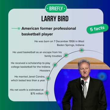 Who is Janet Condra? All about Larry Bird's ex-wife - Briefly.co.za