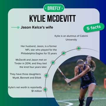 Kylie McDevitt's height, age, and bio: All about Jason Kelce's wife ...