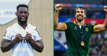 Siya Kolisi and Eben Etzebeth Show Off Bromance: “So Good To See Elizabedi” - Briefly.co.za
