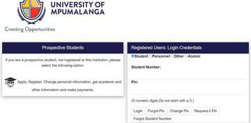 University of Mpumalanga online application for the 2025/2026: UMP ...