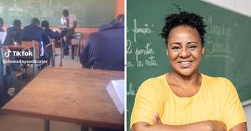 TikTok Video of Matric Student Taking Over Classroom in Teacher's ...