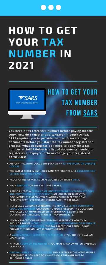 How to get your tax number in 2022: Essential information - Briefly.co.za