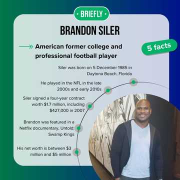 Brandon Siler's net worth today: How rich is the NFL star? - Briefly.co.za