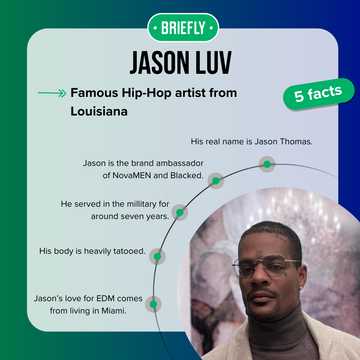Meet Jason Luv: His journey, personal life, and success - Briefly.co.za