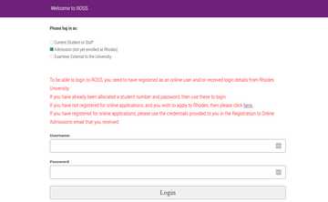 Rhodes University online application for 2026: dates, fees, and ...