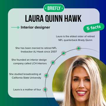 Who is AJ Hawk's wife? Meet Laura Quinn Hawk, his better half - Briefly ...