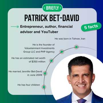 Patrick Bet-David's net worth: Valuetainment boss' fortune today - Briefly.co.za