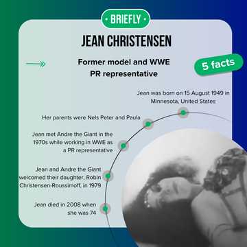 Who was André the Giant's wife? Get to know Jean Christensen - Briefly ...