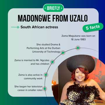 Meet Madongwe from Uzalo: The woman behind the beloved TV character ...