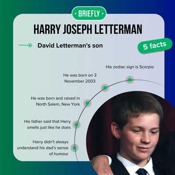 The inside story of Harry Joseph Letterman, David Letterman's son ...