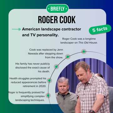 Roger Cook's cause of death: what led to the 'This Old House' star's ...