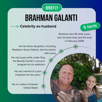 All about Lyssa Chapman's ex-husband: Who is Brahman Galanti? - Briefly ...