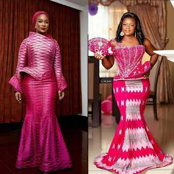 50+ trendy Slit and Kaba style designs for ladies (with images ...