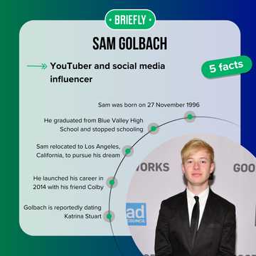 All about Sam Golbach: age, biography, career, and more - Briefly.co.za