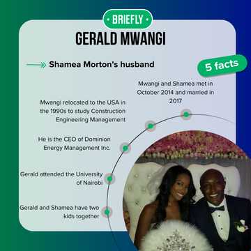 Meet Gerald Mwangi: Shamea Morton's husband and rich businessman ...