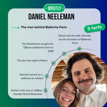 Who is Daniel Neeleman? Meet the man behind Ballerina Farm - Briefly.co.za