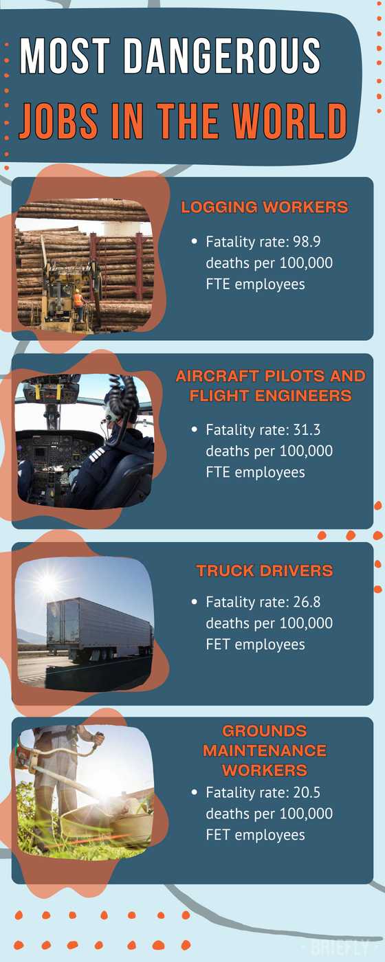 11 most dangerous jobs in the world: careers with the highest risks ...