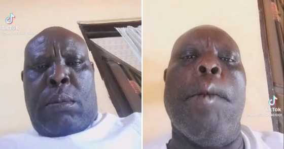 Old Man Makes Hilarious and Awkward Fish Pout Faces in Video, Has ...