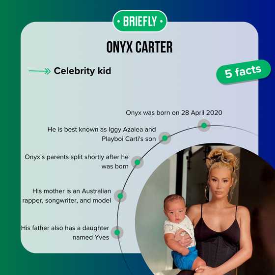 Meet Onyx Carter: Iggy Azalea and Playboi Carti's adorable son - Briefly.co.za