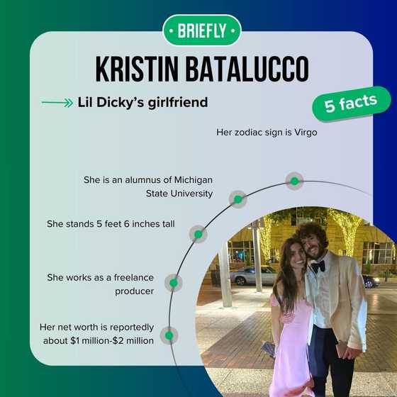Who is Lil Dicky’s girlfriend? Meet Kristin Batalucco - Briefly.co.za