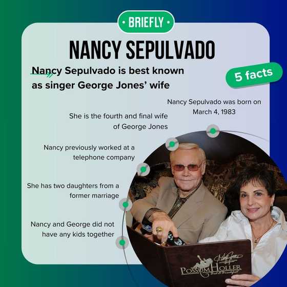 Who is Nancy Sepulvado? Biography of George Jones' widow - Briefly.co.za
