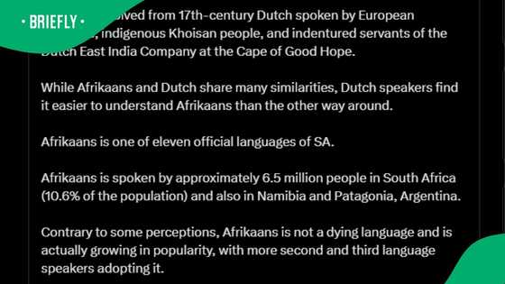 “A Melting Pot of Languages”: 100 Years Strong: Afrikaans Marks a ...