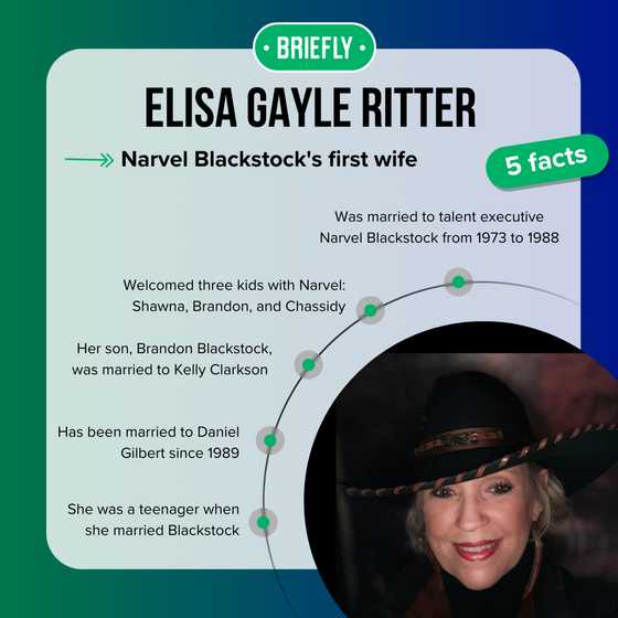 Who is Elisa Gayle Ritter? Meet Narvel Blackstock's first wife ...