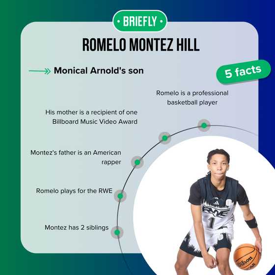 Who is Romelo Montez Hill? Get to know Monical Arnold's son - Briefly.co.za