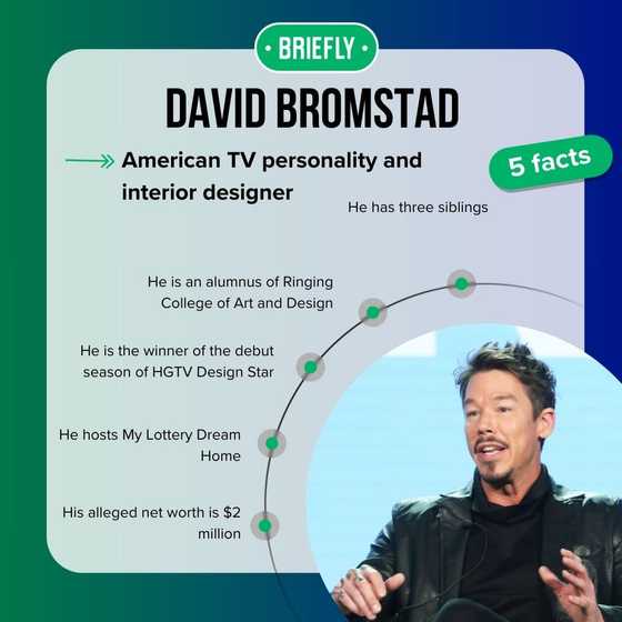 David Bromstad’s twin brother: Does he really have one? - Briefly.co.za