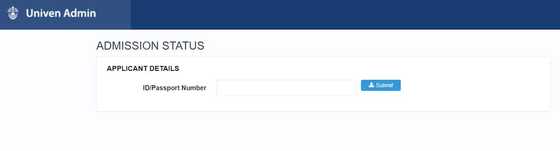 UNIVEN online application process, courses, requirements and ...