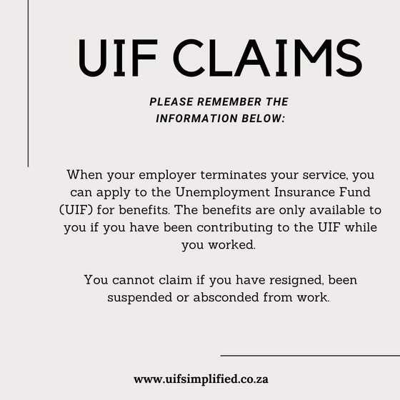 UIF claims: The complete guide to claiming UIF in South Africa 2024 ...