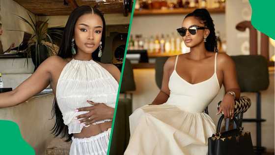Ayanda Thabethe Continues to Flaunt Her Massive Engagement Ring, SA ...