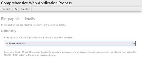 UJ online application 2026: Registration, requirements and fees ...