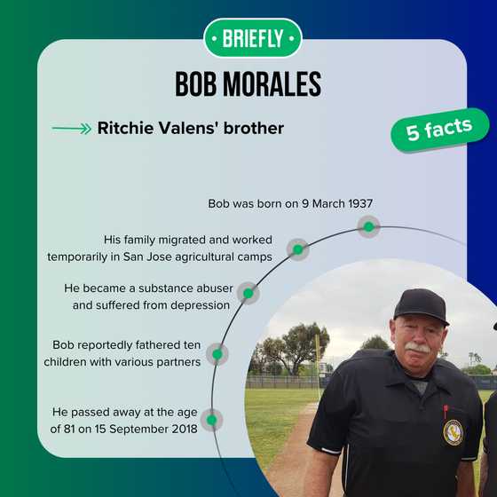 Who was Ritchie Valens' brother? All about Bob Morales - Briefly.co.za