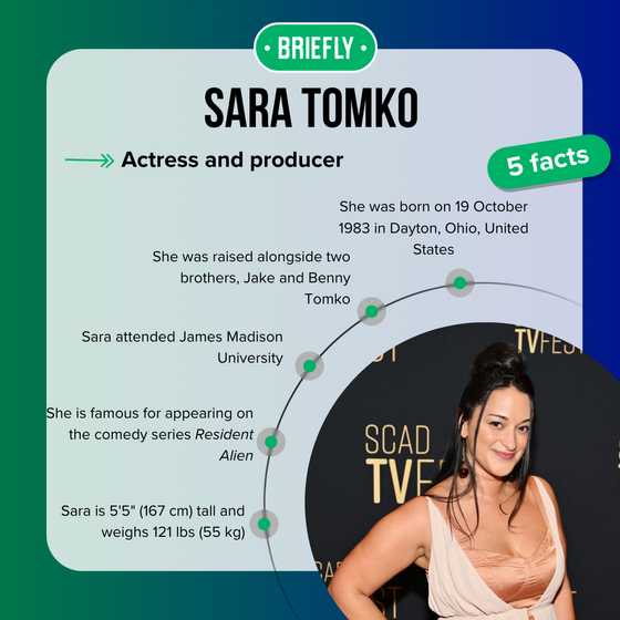 Who is Sara Tomko? All we know about her husband, family, nationality ...